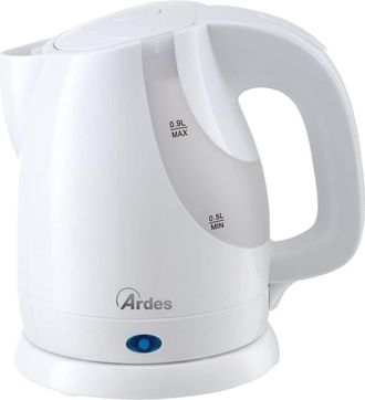 Ardes | AR1K36 Kabelloser elektrischer Wasserkocher 0,9 Liter Fassungsverm&ouml;gen mit automatischer Abschaltung und 360&deg;-Drehsockel f&uuml;r Wasser, Kr&auml;utertee und 