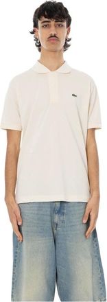 Lacoste Homme, Tops, Beige, Taille: XL Polo Original Coupe Classique