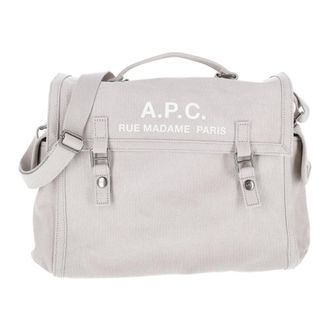A.P.C. Messenger Umh&auml;ngetasche - - Bags - Herren - Grau - ONE SIZE