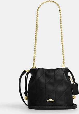 Coach Faye Mini-Tasche Mit Zugband Und Steppung