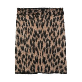 Laneus Strickrock - - Skirts - Damen - Beige - M
