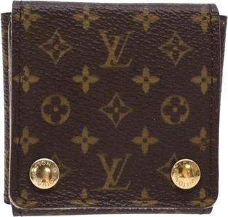 Louis Vuitton unisex, Pre-owned, Brun, Taille: ONE Size Portefeuille en toile Pre-owned