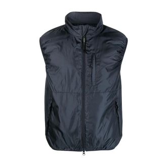 Aspesi Jil Nylon Taffeta Padded Vest - - Jackets - Herren - Blau - 2XL