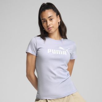 Puma T-shirt &agrave; logo N&deg; 1 ESS Femme, V&ecirc;tements, Bleu, S