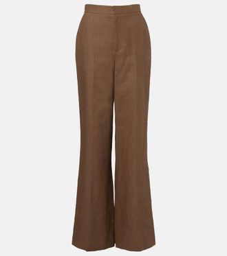 Ralph Lauren Collection Pantalon ample Dean en lin