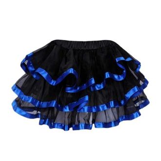 Generic Jupe tutu tendance pour femme Europe et &Eacute;tats-Unis, bleu, XXL