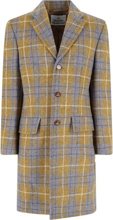 Vivienne Westwood Single-Breasted Coat Huddersfield