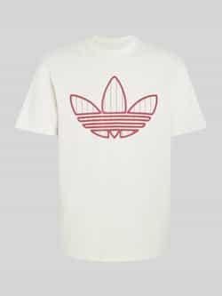 adidas Originals Regular Fit T-Shirts aus reiner Baumwolle mit Logo-Stitching