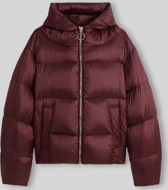 HUGO BOSS Relaxed Fit Daunenjacke mit Kapuzenkragen Modell Francesca-2