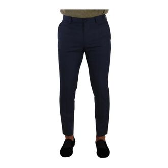 Dolce & Gabbana Homme, Pantalons, Bleu, Taille: M Slim-fit Pantalons
