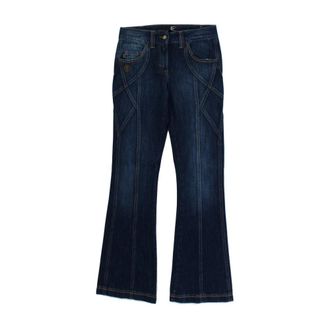 Roberto Cavalli Elegante Low-Rise Schlaghose Jeans - - Jeans - Damen - Blau - W26