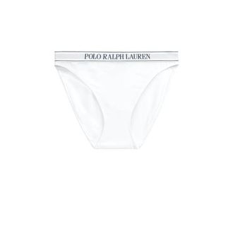 Polo Ralph Lauren Culotte &agrave; logo en coton m&eacute;lang&eacute;
