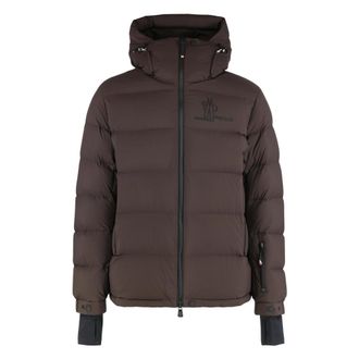 Moncler Isorno Hooded Jacket - - Jackets - Herren - Braun - 3XL