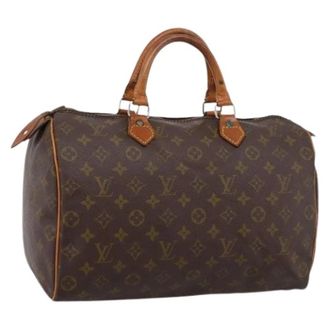 Louis Vuitton Sac Speedy 35 Pre-owned - Femme - Pre-owned - Brun - Taille: ONE Size