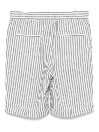 PESERICO Womens Striped Shorts Ss25 M