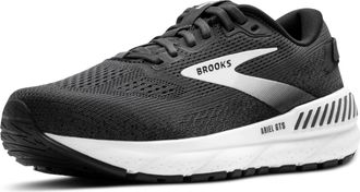 Brooks Damen Ariel GTS 24 Sneaker, Ebenholz/Schwarz/Weiß, 36.5 EU