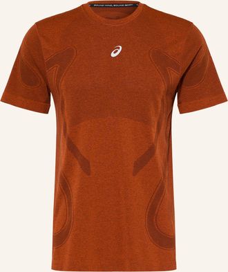 Asics Asics Laufshirt Road Seamless Ss rot