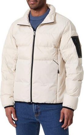 BOSS Ow_urbanex Puffer Veste dextérieur, Blanc Ouvert, XXL Hommes