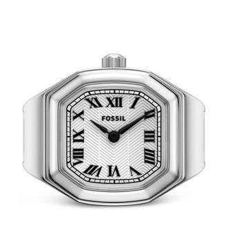 Fossil Uhr Fossil Watch Ring ES5482 Silberfarben