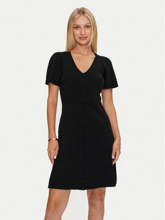 DKNY Kleid f&uuml;r den Alltag DD4EN992 Schwarz Slim Fit