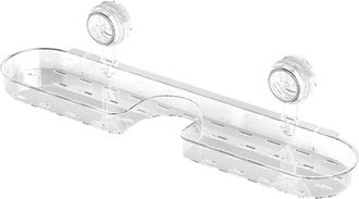 Generic Wandregale für Badezimmer, Badezimmerregal über dem Wasserhahn, Organizer für Waschbecken mit Hygieneprodukten, Make-up, Hautpflege, Küchenschwämme