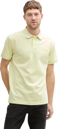 Tom Tailor Herren 1045629 Poloshirt, 37704 - Lime Green Two Tone Pique, S EU