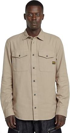 G-Star G-Star Homme Chemise Marine Slim, Beige (vintage khaki gd D24963-D454-G102), S