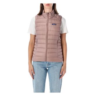 Patagonia Femme, Sport, Beige, Taille: 36 FR Gilet en duvet