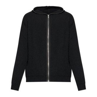 Rick Owens Homme, Pulls, Noir, Taille: XL Pull en laine