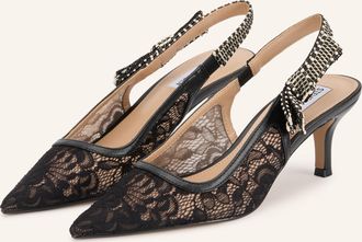 Steve Madden Slingpumps Ensemble Mit Spitze Und Glitzergarn schwarz