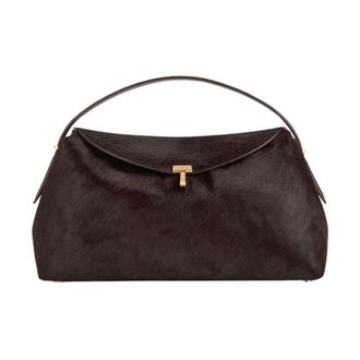 Toteme T-Lock Clutch - - Bags - Damen - Braun - ONE SIZE