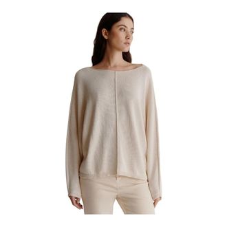 Marella Stilvolle Weste - - Knitwear - Damen - Beige - L
