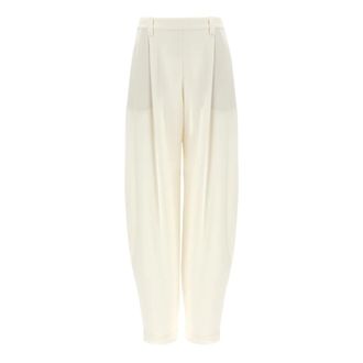 Brunello Cucinelli Damen, Hosen, Wei&szlig;, SGr&ouml;&szlig;e