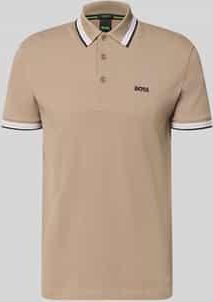 HUGO BOSS Regular Fit Poloshirt aus reiner Baumwolle Modell PADDY