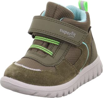 Superfit Jungen Sport7 Mini Leicht Gef&uuml;tterte Gore-tex Gr&uuml;n/Hellgr&uuml;n 7000 Sneaker, Gr&uuml;n Hellgr&uuml;n 7000, 28 EU