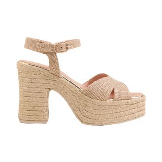 Gaimo Espadrilles Stylische Espadrilles f&uuml;r Sommeroutfits - - Shoes - Damen - Beige - 39 EU