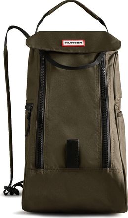 Hunter Barra Kurzstiefeltasche s Gr&uuml;ne Schuhtasche
