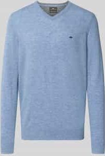 Fynch-Hatton Regular Fit Strickpullover aus Baumwoll-Mix mit Kaschmir-Anteil