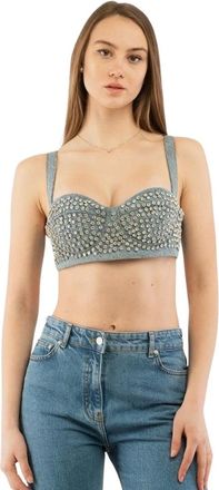 Moschino Femme, Tops, Multicolore, Taille: 38 FR Hauts sans manches