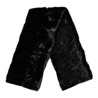 Dolce & Gabbana Pelzstola Schal - - Accessories - Damen - Schwarzk - ONE SIZE