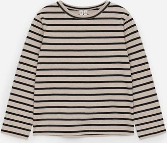 Arket Langarmshirt Aus Baumwolle -Beige