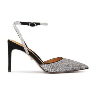 Kazar Gl&auml;nzende Pumps um den Kn&ouml;chel befestigt - - Shoes - Damen - Schwarzk - 39 EU