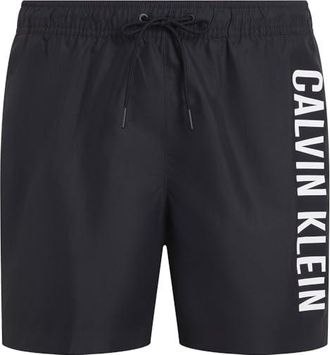Calvin Klein Short de Bain Homme Medium Drawstring Mi-Long, Noir (Pvh Black), 3XL