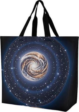 Generic Corps C&eacute;leste Sac A Main Femmes D&eacute;contract&eacute; Sacs R&eacute;utilisable Sac A Main Femme Pour Voyage Quotidienne Shopping