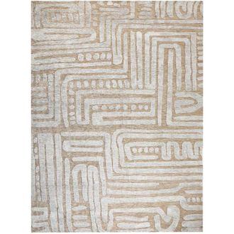 Beliani Teppich MANDAI Beige 300 x 400 cm