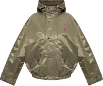Kenzo Femme, Vestes, Vert, Taille: 40 FR Printed Jacket