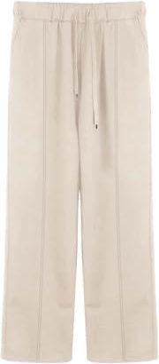 Generico Pantalon de surv&ecirc;tement pour femme dhiver pour femme avec cordon de serrage large, pantalon avec poches douces et confortables pour la course &agrave; pied, 