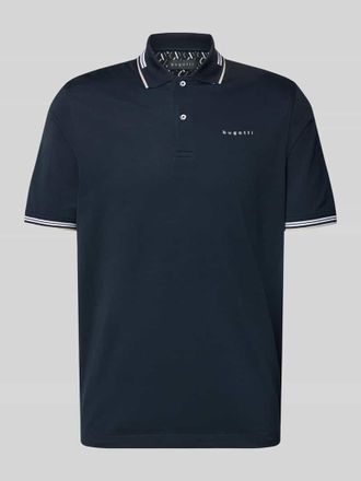 Bugatti Regular Fit Poloshirt mit Logo