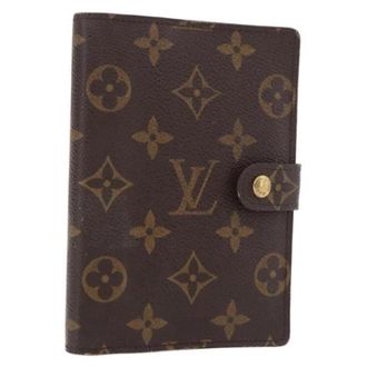 Louis Vuitton Pre-owned Day Planner Cover - - Pre-owned - Damen - Braun - ONE SIZE