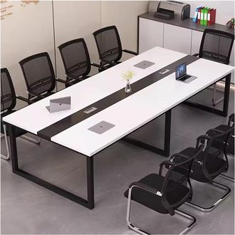 Generic Gro&szlig;er B&uuml;ro-Besprechungstisch, Konferenztisch for 10 Personen, for 8-12 Personen, Metallgestell, verschlei&szlig;fest, geeignet for Gruppenbesprechungen(A,2